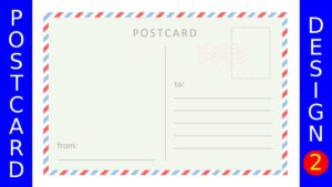 Postcard Template Word - HBN Infotech