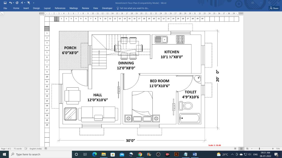 How To Draw A Floor Plan Using Microsoft Word Home Alqu