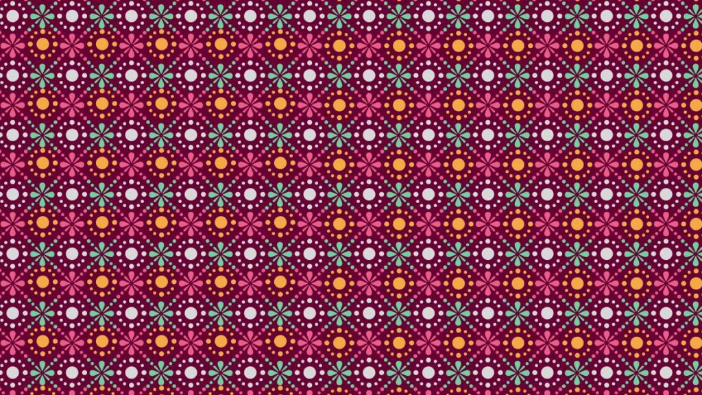 Circle Sparkle Wrapping Paper Template Free Download