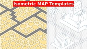 Isometric Map Template - HBN Infotech
